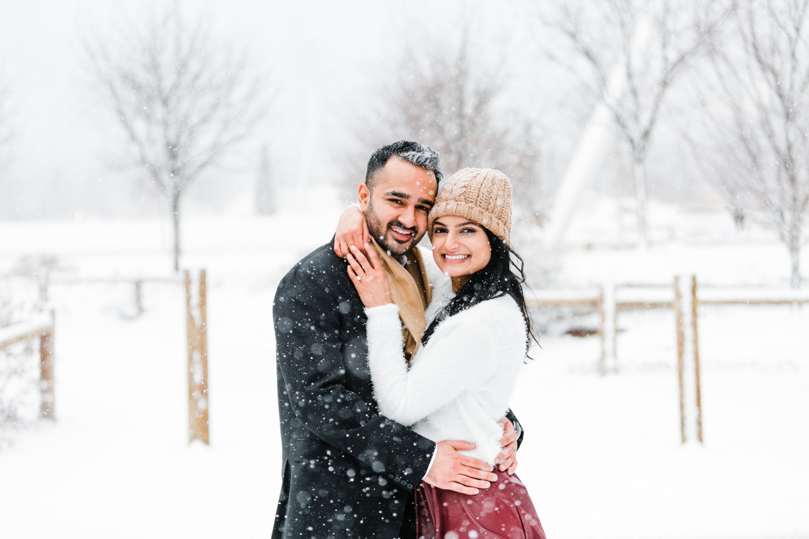 Magical Winter Proposal in Chicago - janetdphotography.com