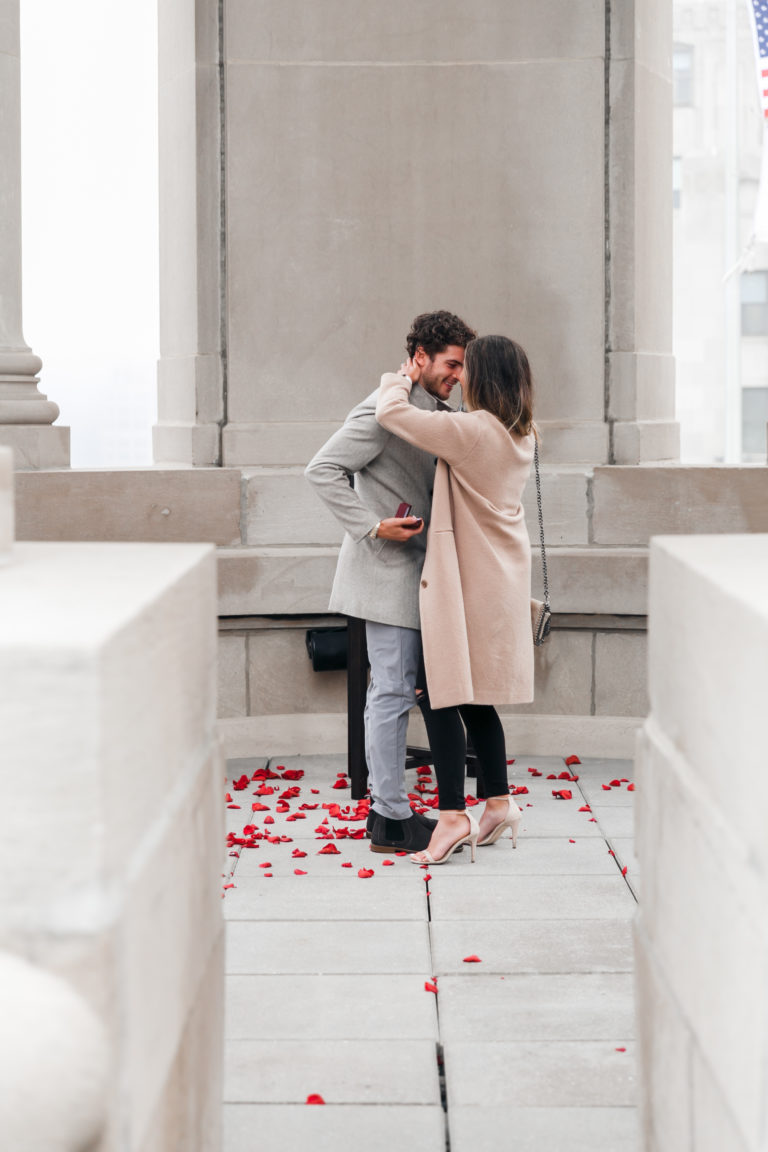 LondonHouse Proposal | Surprise Chicago Proposals - janetdphotography.com