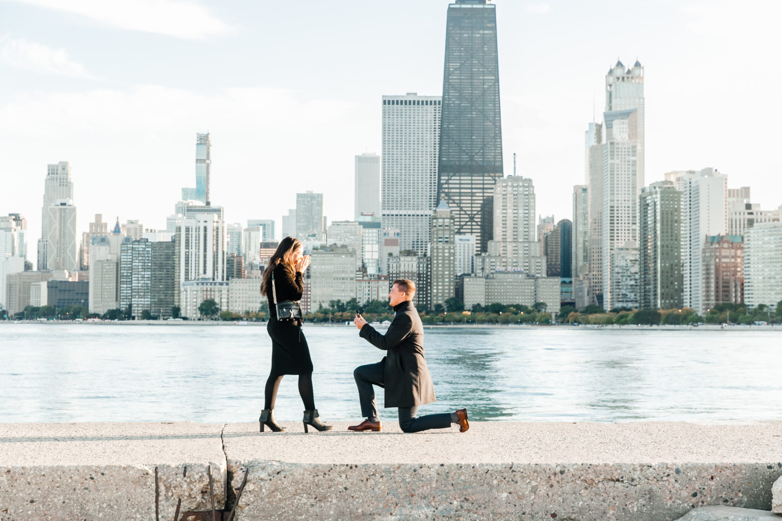 Chicago Proposals | North Avenue Beach - janetdphotography.com