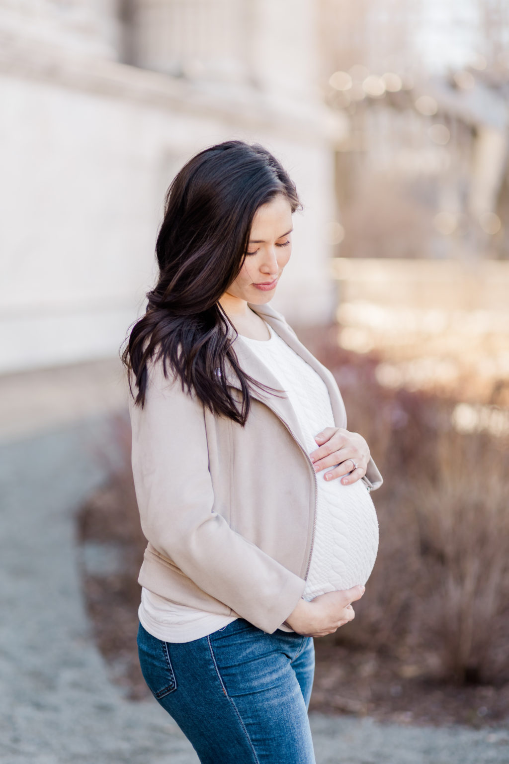 Field Museum Maternity Session - janetdphotography.com