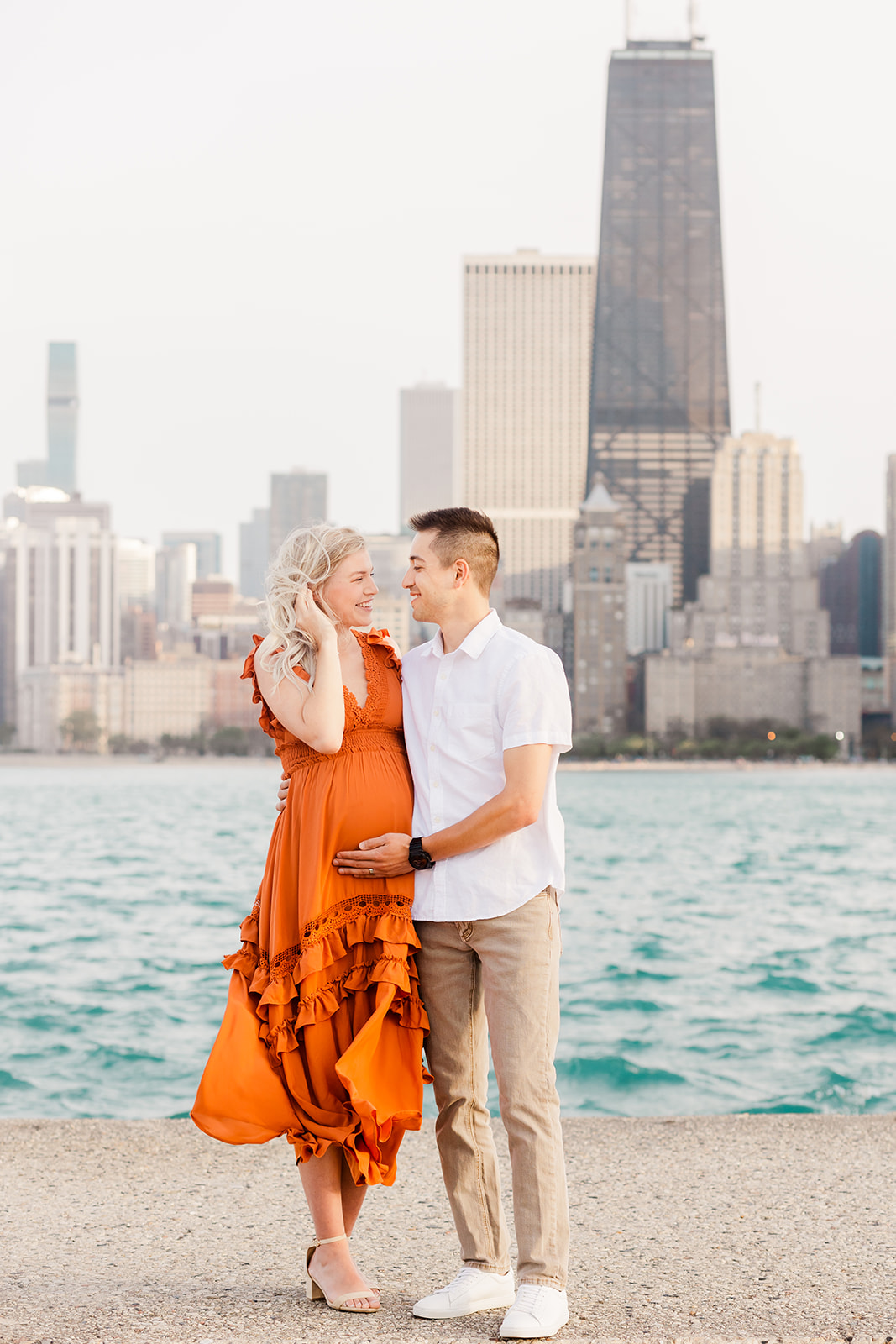 Sunset Beach Maternity Shoot - janetdphotography.com