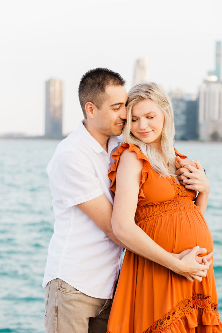 Sunset Beach Maternity Shoot - janetdphotography.com