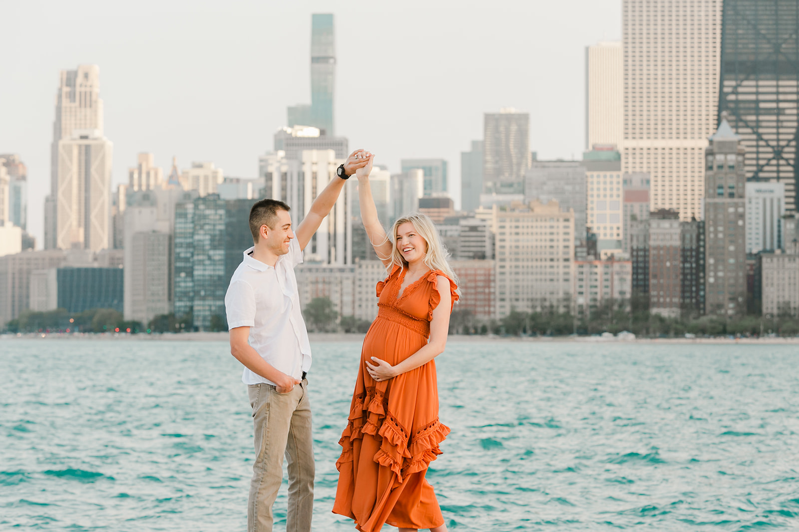Sunset Beach Maternity Shoot - janetdphotography.com