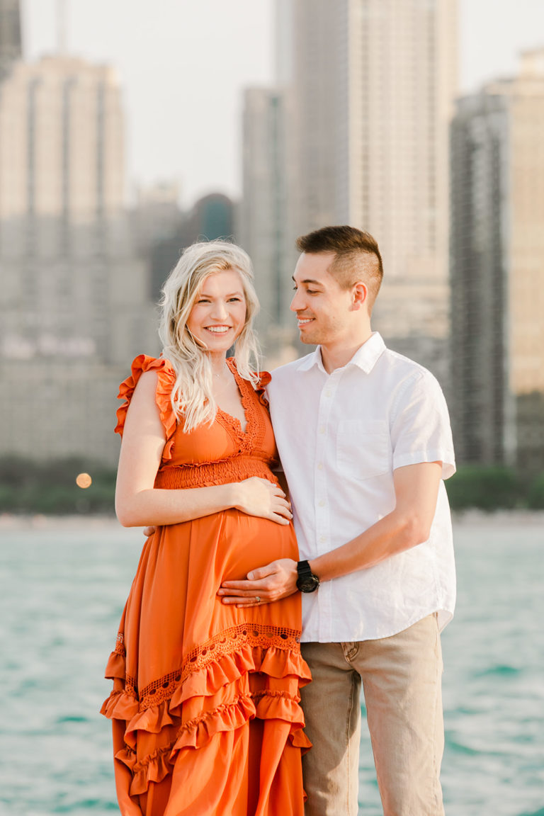 Sunset Beach Maternity Shoot - janetdphotography.com